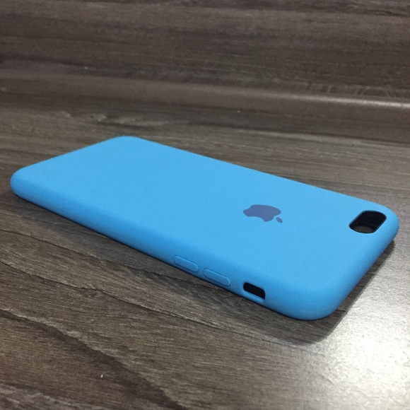 Apple | Accessories | Light Blue Apple Silicone Case Iphone 6 Plus ...